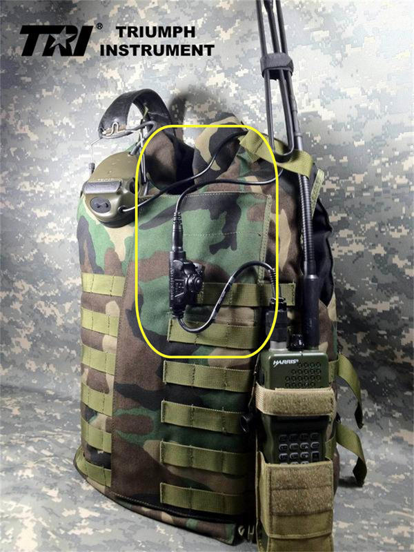 tri tea u94 v2 ptt 6pin fv ver.switch invisio 密封 用於tri prc-152 148 ...