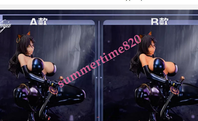 abilu studio acy女性忍者模型預購1/4比例 h25cm已上色a / b全新 | PChomeUSA 海外代購
