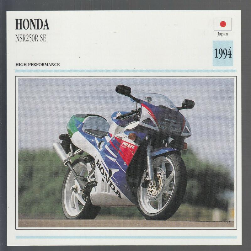 1994年本田nsr250r se nsr 250 r 日本摩托車照片規格 報價info es card | PChomeUSA 海外代購
