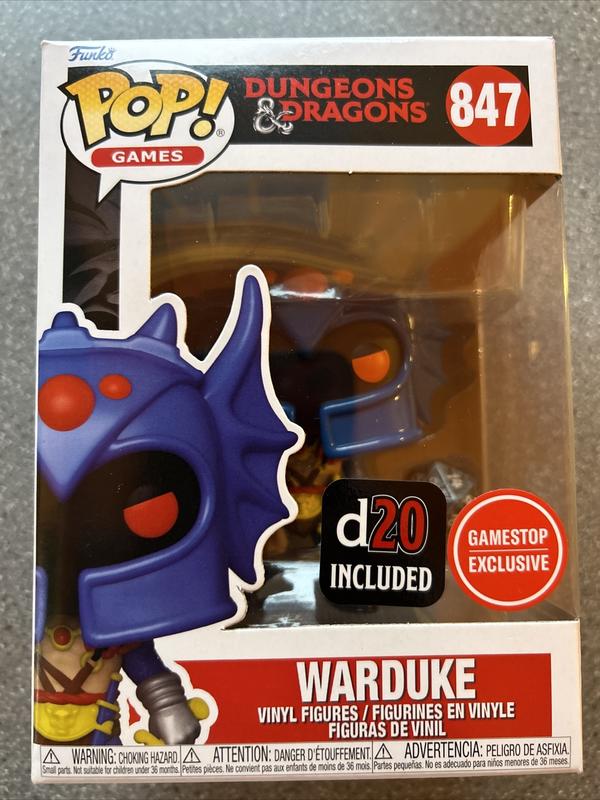 funko pop warduke 847 龍與地下城 遊戲獨家 附20面骰子 | PChomeUSA 海外代購