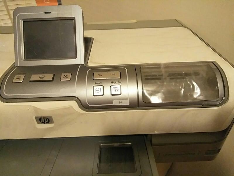 hp photosmart d7360印刷機 .從未使用.墨水相關的錯端。 已售4零件依實物為主。 | PChomeUSA 海外代購