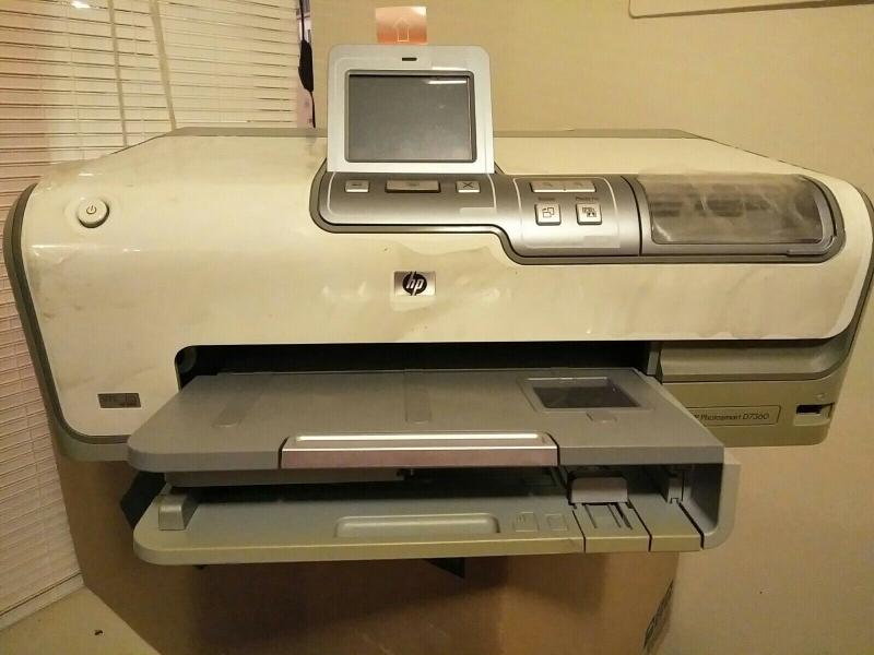 hp photosmart d7360印刷機 .從未使用.墨水相關的錯端。 已售4零件依實物為主。 | PChomeUSA 海外代購