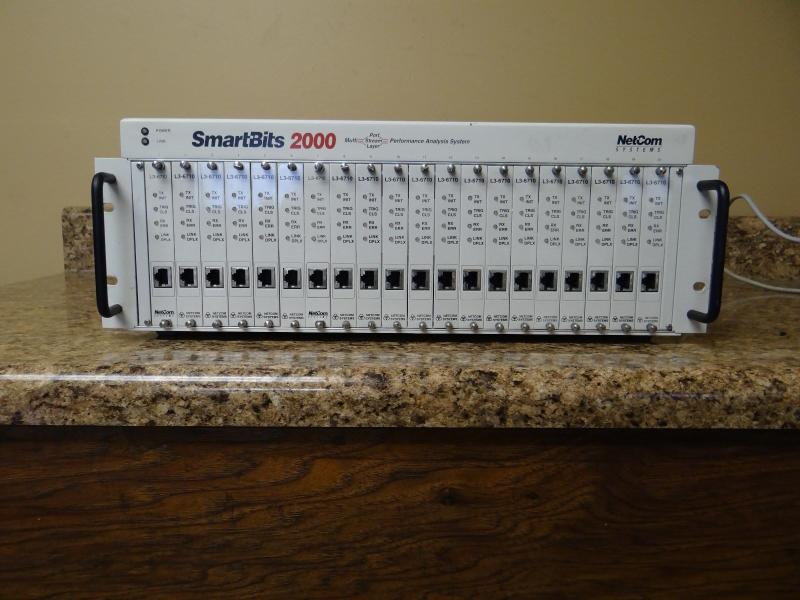 netcom系統 smartbits smartbits 2000,附20,l3-7610模塊已測試 | PChomeUSA 海外代購