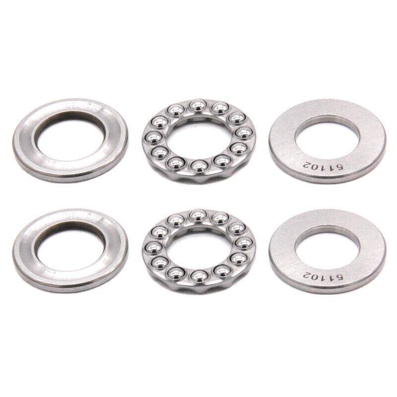 2個51102 推力球軸承 15x28 x 9mm chrome 鋼abec3 單排 滾輪 | PChomeUSA 海外代購