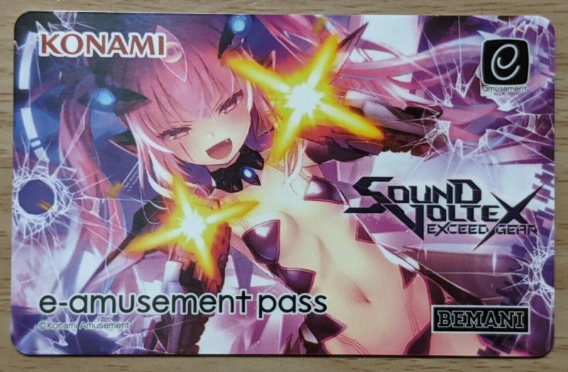 美國寄送 全新 konami e-amusement通行證卡 音效 超越齒輪 sdvx | PChomeUSA 海外代購
