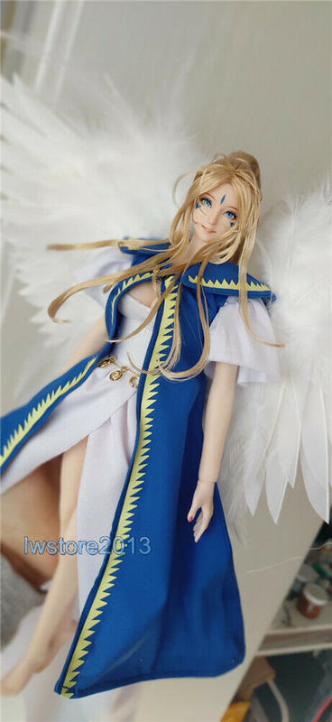 1:6 belldandy obitsu 12吋女性 phicen 動作公仔 頭部身體衣服 wings | PChomeUSA 海外代購