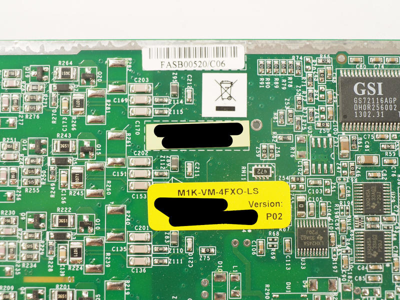 audiocodes m1kb-vm-4fxo-ls/gs 指針式緩衝模塊,用於mediant 1000b m1k模組 | PChomeUSA ...