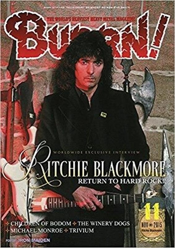 burrn! 2015年11月音樂雜誌 ritchie blackmore 摩托車 日本書 | PChomeUSA 海外代購
