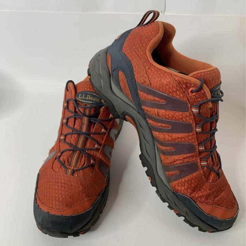 l.l.bean 男士dri-lex 登山鞋橙色05455網眼低筒緩衝跟鞋9m | PChomeUSA 海外代購