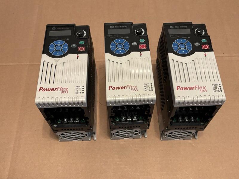 全新 1hp 25b-d2p3n104 / a powerflex 525 allen-布拉利.75kw ac傳輸/閱讀 descrip ...