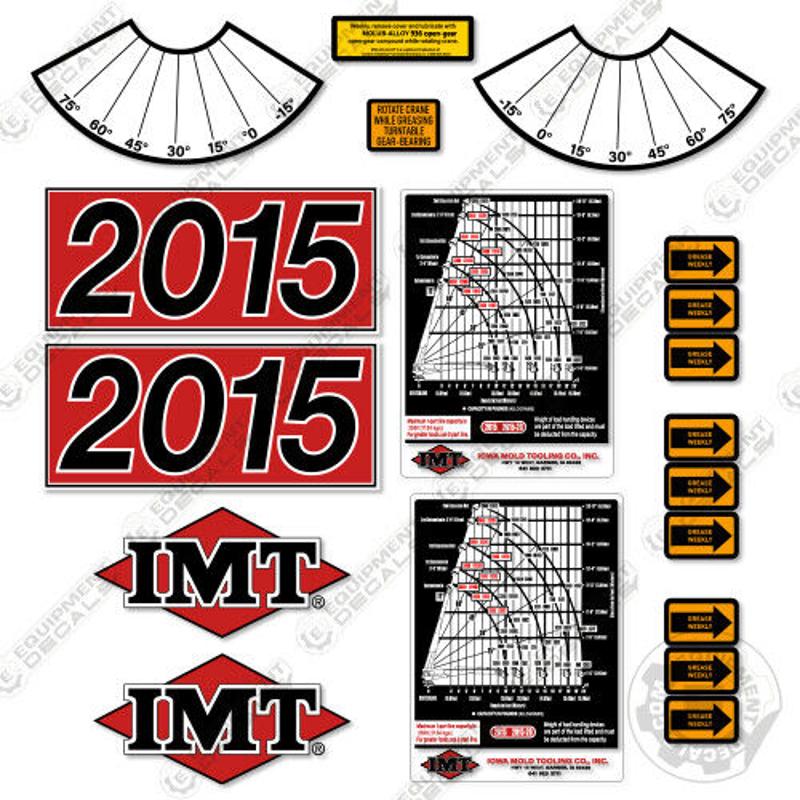 imt卡車起重機2015部分貼花套件和標誌-7年乙烯基 | PChomeUSA 海外代購