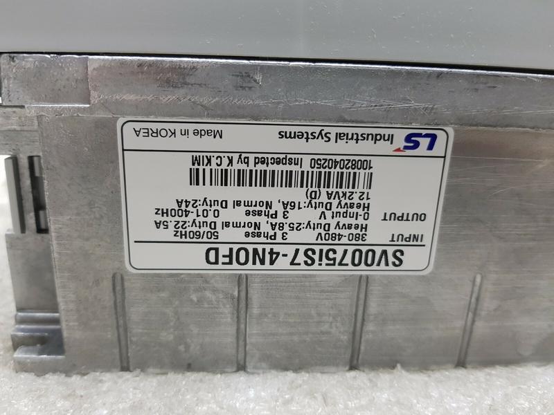 全新盒裝 ls變流器 驅動器 sv0075is7-4nofd ac380-480v 12.2kva | PChomeUSA 海外代購