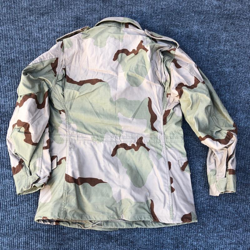 DCU M-65 Field Jacket/Coat Cold Weather Desert Tri-Color Cold Weather ...
