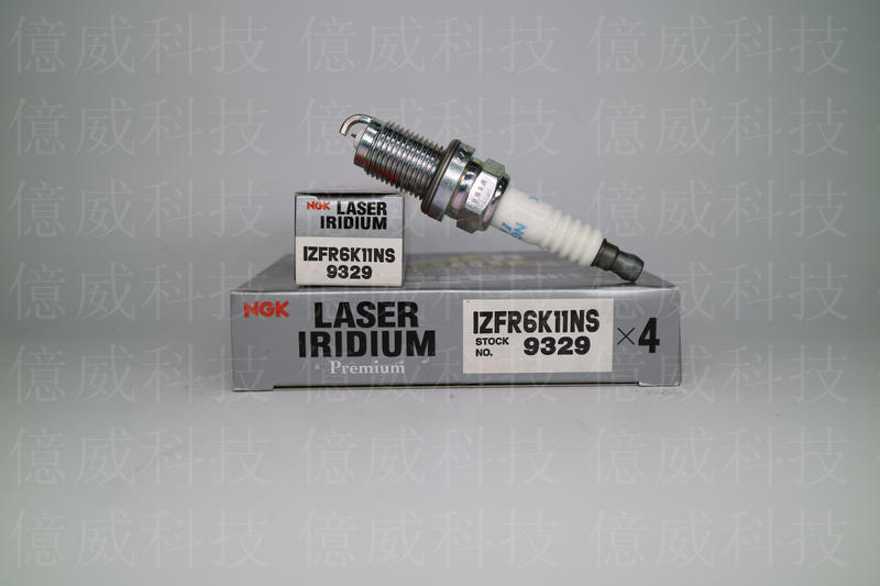 【億威】(9329/上海制)NGK IZFR6K11NS 銥白合金火星塞 本田 ACCORD | 露天市集 | 全台最大的網路購物市集
