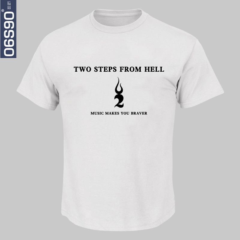 【衣衣服裝】Two Steps From Hell音樂公司 地獄邊緣 兩步逃離地獄T恤男純棉T恤 | 露天市集 | 全台最大的網路購物市集