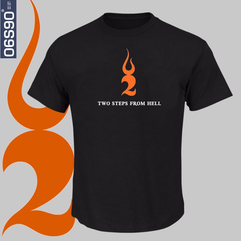 【衣衣服裝】Two Steps From Hell音樂公司 地獄邊緣 兩步逃離地獄T恤男純棉T恤 | 露天市集 | 全台最大的網路購物市集