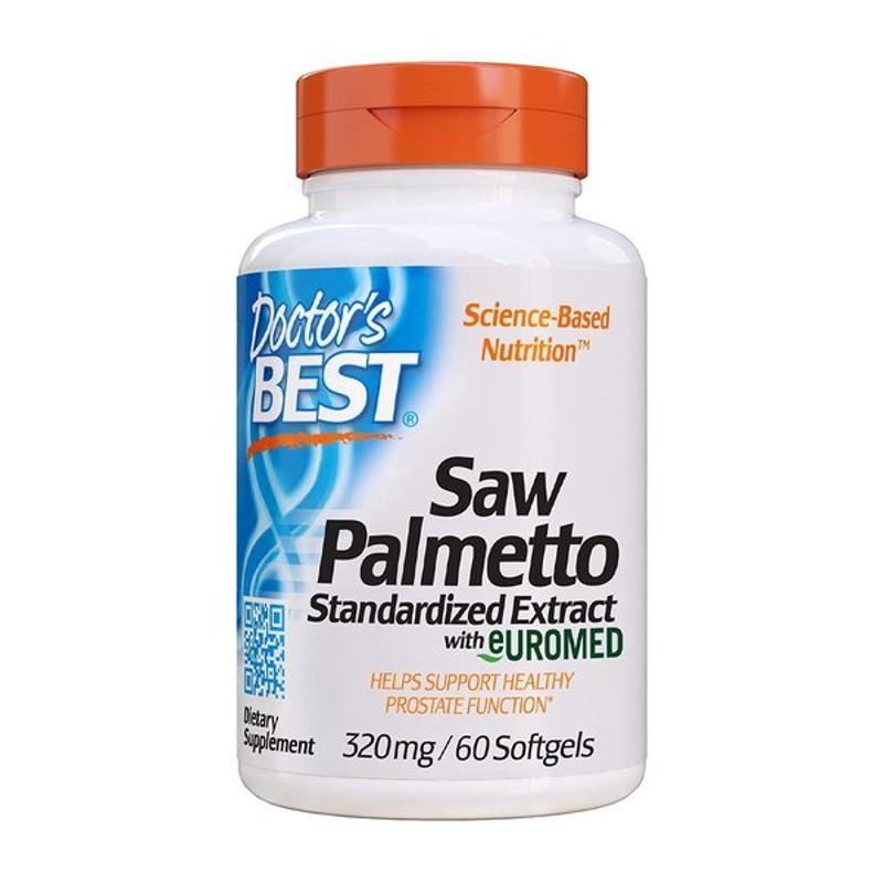 [Doctor's BEST] 鋸棕櫚 含 Prosterol 標準化萃取 320mg 60 粒軟膠囊 | PChomeUSA 海外代購