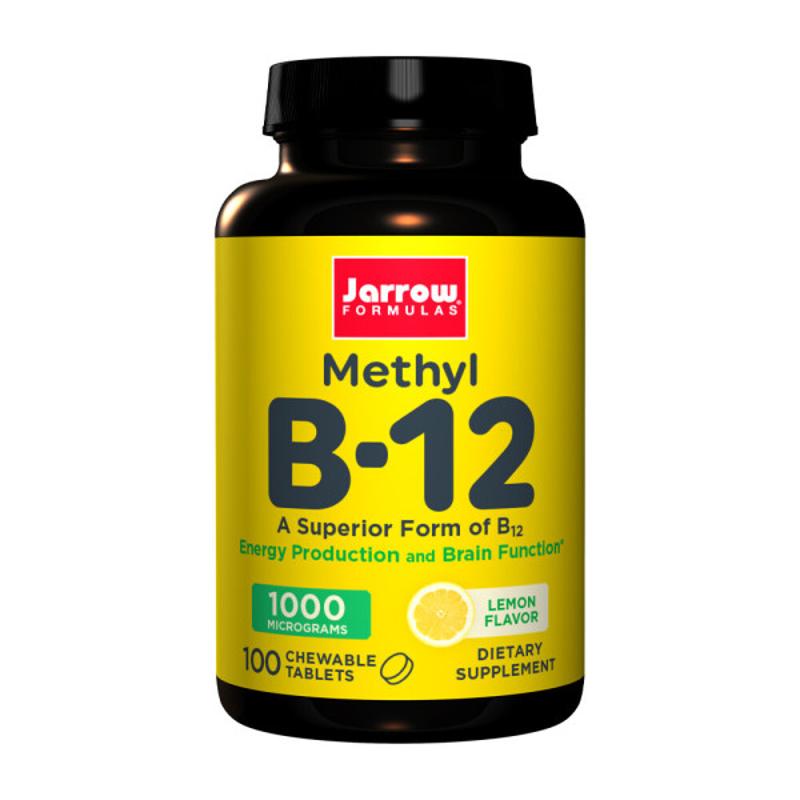 [Jarrow Formulas] 賈羅公式 Methyl B-12 活性甲基維他命B12 1000 mcg 檸檬味 口含錠(100顆 ...