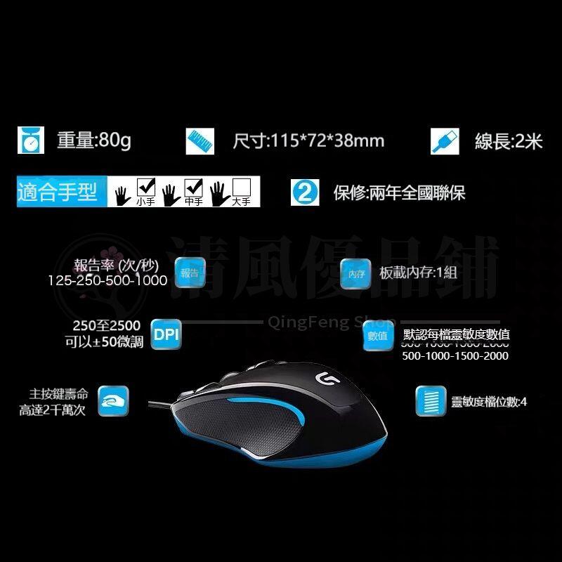 【現貨】🔥羅技G300s遊戲滑鼠有線機械電競專用 G102二代筆記本臺式電腦絕地求生lol吃雞遊戲宏編程男女G102 | 露天市集 | 全台最大的網路購物市集