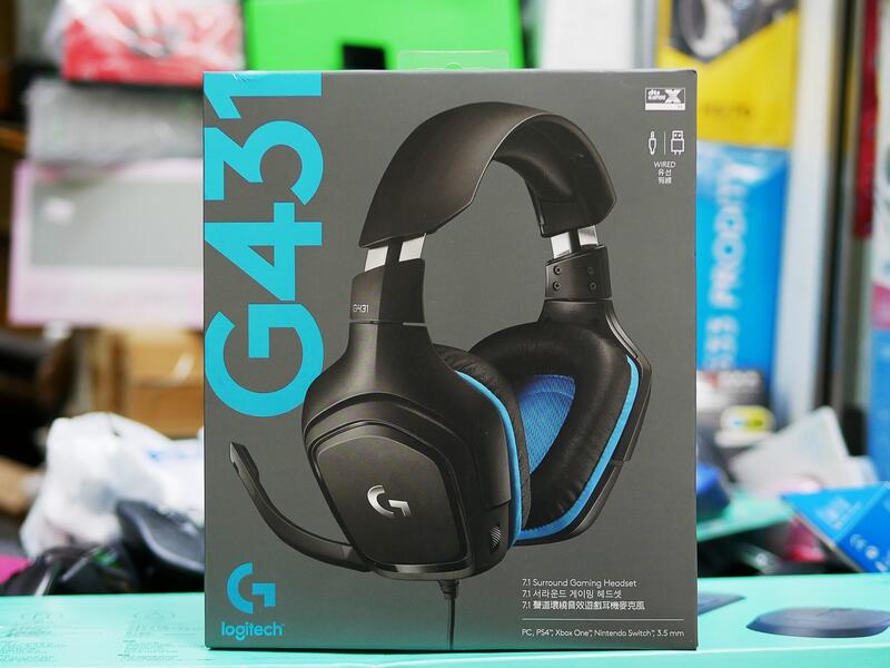 【本店吳銘】 羅技 logitech G431 7.1 聲道環繞音效 遊戲耳機麥克風 電競耳麥 手機PC PS4跨平台 | 露天市集 | 全台最大的網路購物市集