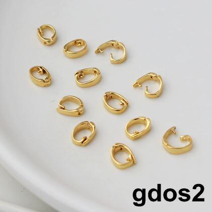 ╮銀慧diy瓜子扣•（5個裝）14k包金保色手鍊項鍊扣頭5*7mm瓜子扣卡扣diy吊墜鏈接釦子配件 | 露天市集 | 全台最大的網路購物市集