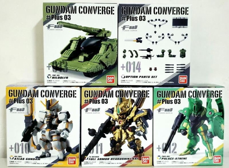 FW 鋼彈 CONVERGE # Plus 03 單售+012 代理版 盒玩 主體+專屬配件 | 露天市集 | 全台最大的網路購物市集