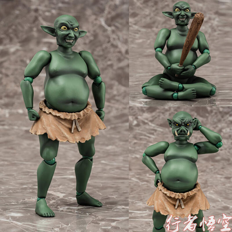 《實在購 模型》figma哥布林DAIKI大叔6寸1/12可動人偶手辦模型邪惡猥瑣豬頭獸人 | 露天市集 | 全台最大的網路購物市集