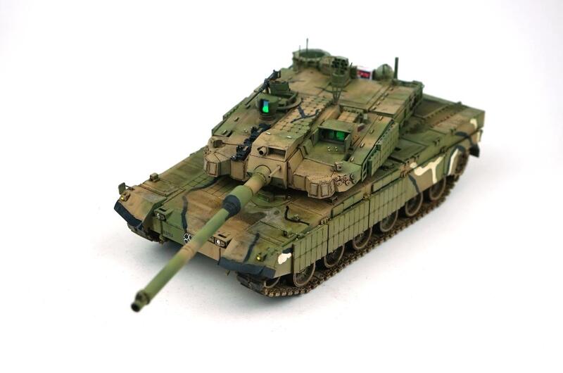 【金牛模型】愛德美 13511 1:35 韓國 K2 黑豹主戰坦克 拼裝模型 活動履帶 | 露天市集 | 全台最大的網路購物市集