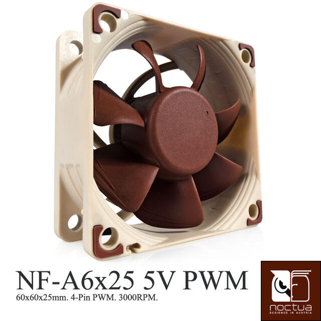 【PChome 24h購物】Noctua NF-A6x25 5V PWM SSO2 磁穩軸承AAO防震靜音扇-5V版本 | 露天市集 | 全台 ...