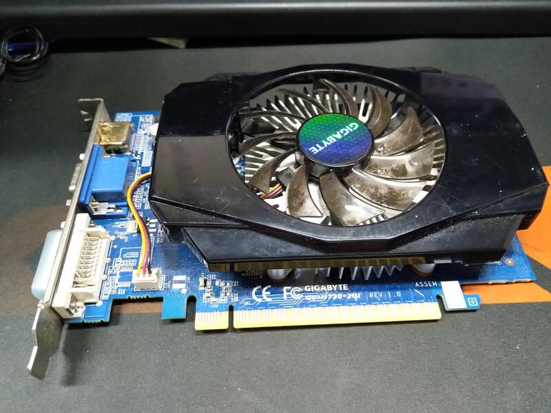 技嘉 Nvidia Gigabyte GV-N730-2GI 良品 保固七日 PCI-E 支援 VGA HDMI DVI | 露天市集 | 全 ...