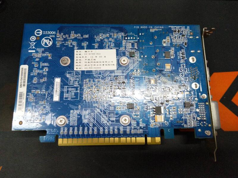 技嘉 Nvidia Gigabyte GV-N730-2GI 良品 保固七日 PCI-E 支援 VGA HDMI DVI | 露天市集 | 全 ...