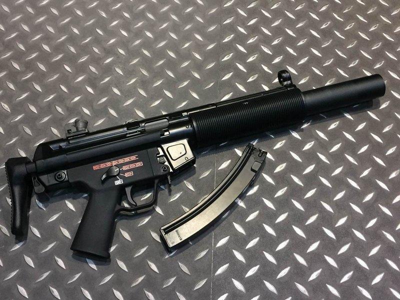 賀臻生存遊戲 】WE MP5 SD6 GBB 滅音管版 伸縮托 全金屬 瓦斯氣動槍 瓦斯槍現貨+預購 | 露天市集 | 全台最大的網路購物市集
