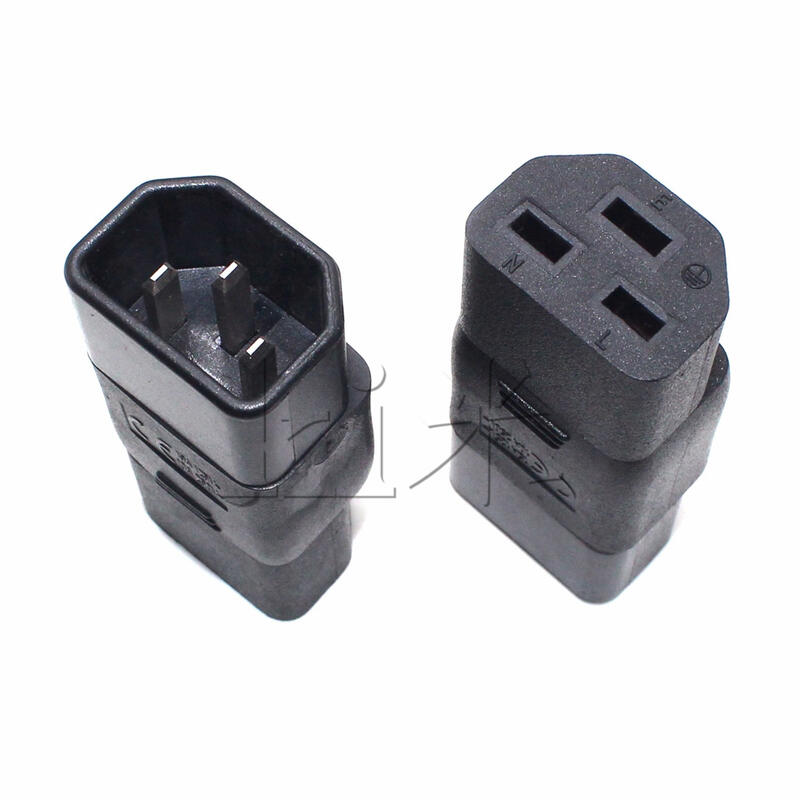 C14轉C21電源轉換器10A品字轉16A三橫插頭機箱設備轉接頭WA-0168 | 露天市集 | 全台最大的網路購物市集