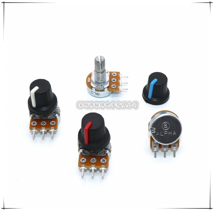 進口ALPHA單聯三腳B5K功放音量調節電位器B502軸長15MM梅花 | 露天市集 | 全台最大的網路購物市集