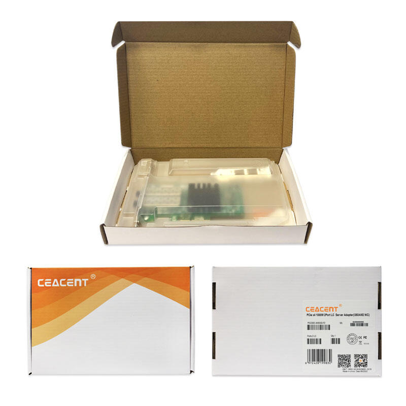 【嚴選特賣】CEACENT AN8350-F2雙口千兆光纖網卡intel i350-F2芯片 服務器網卡 PCIE | 露天市集 | 全台最大的網路購物市集