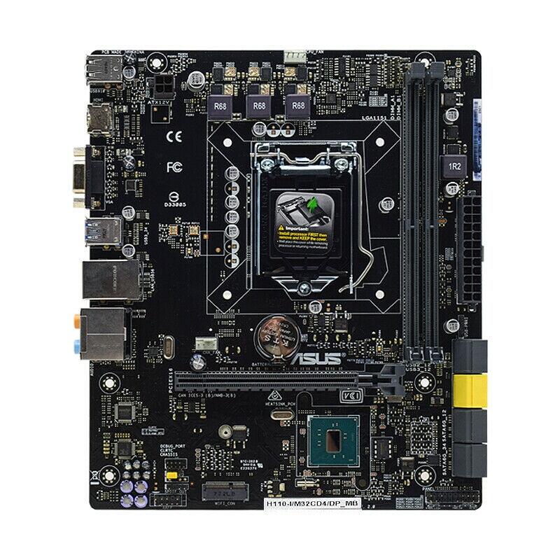 【嚴選特賣】原裝Asus/華碩 H110-I/M32CD4/DP_MB M32CD4-K臺式機主板 | 露天市集 | 全台最大的網路購物市集