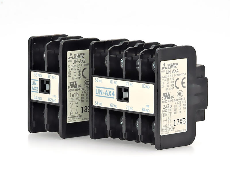 【嚴選特賣】原裝正品三菱接觸器輔助觸頭UN-AX4 2A2B現貨 | 露天市集 | 全台最大的網路購物市集