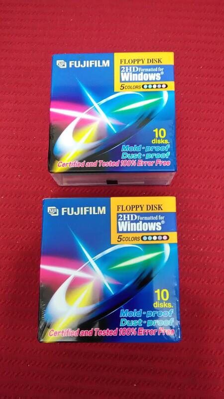 【含稅開發票】全新未拆 FUJIFILM 富士 1.44MB 2HD 3.5吋 磁碟片/磁片/軟碟片 10片裝 | 露天市集 | 全台最大的網路購物市集