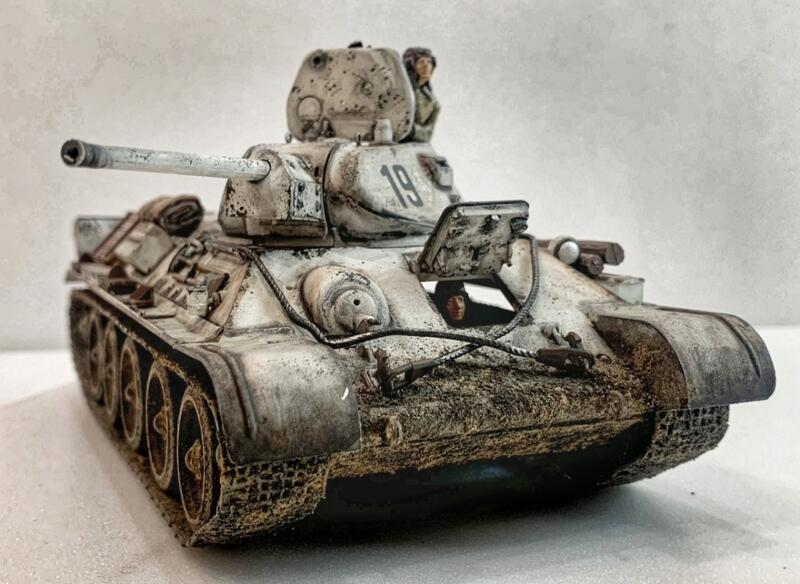 （已售出）Tamiya 田宮 1/35 35049 蘇聯 T34/76 1942 完成品 | 露天市集 | 全台最大的網路購物市集