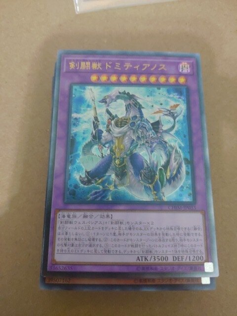 E6~ZOO~遊戲王 CHIM-JP033 劍鬥獸 多米提安努斯 (浮雕) 90分 | 露天市集 | 全台最大的網路購物市集