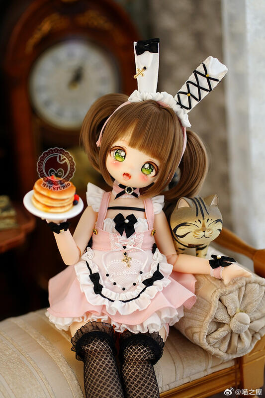 【老顧客限定預購】喵屋 悠宮美兔女僕 DP限定色 3分 4分 BJD SD DD MSD MDD 熊妹 娃衣 | 露天市集 | 全台最大的網路購物市集