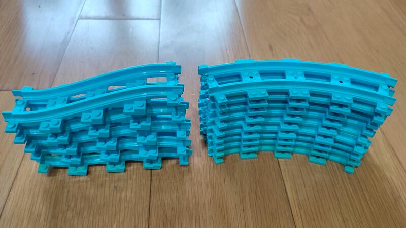 LEGO 樂高 85976+25086 二手火車雲霄飛車 軌道一組 (Friends 41130) | 露天市集 | 全台最大的網路購物市集