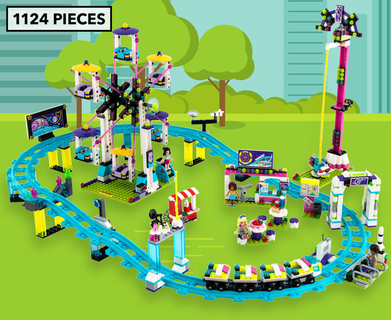 LEGO 樂高 85976+25086 二手火車雲霄飛車 軌道一組 (Friends 41130) | 露天市集 | 全台最大的網路購物市集