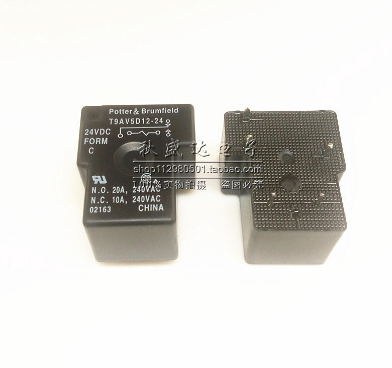 |限時下殺|全新原裝泰科5腳繼電器T9AV5D12-24替T9AS5D12-24 G8P-1C4P-24VDC | 露天市集 | 全台最大的 ...