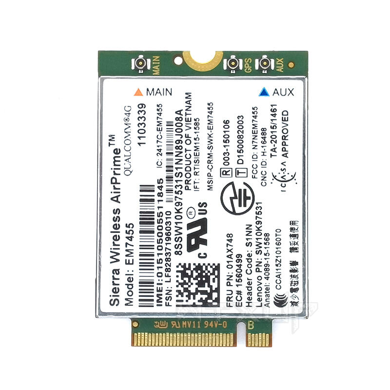 |限時下殺|EM7455 聯想L470 L570 P51S P51 P71 T470 T570 X1 X270 4G模塊 | 露天市集 | 全 ...