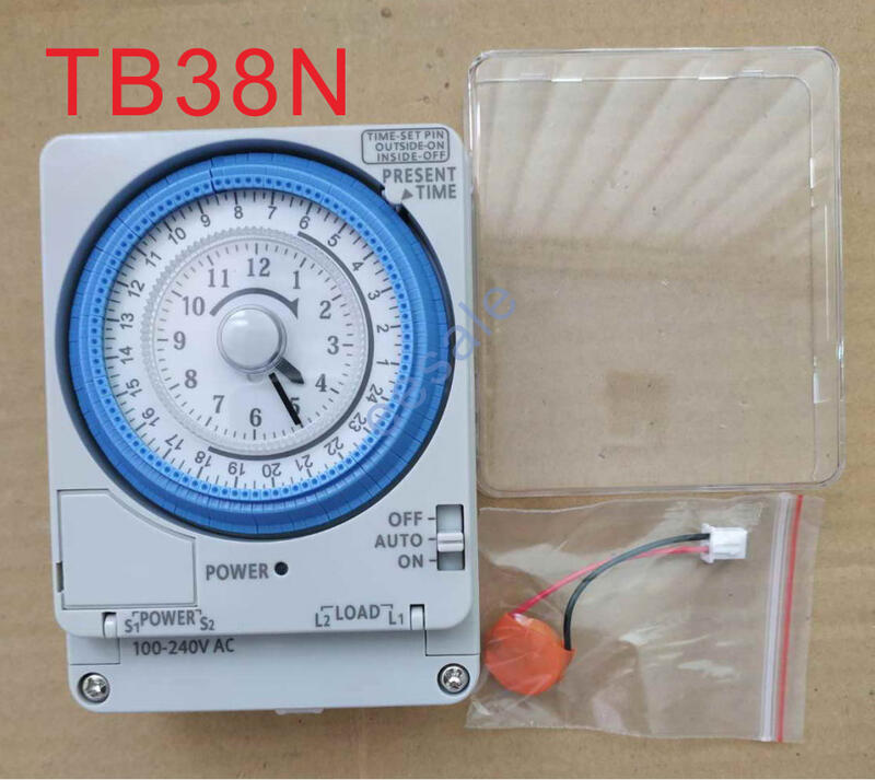 軌道式 壁掛式 定時器 DIN35 定時開關 TB38N TB38-N TB38 停電補償 計時 110~220V20A | 露天市集 | 全台最大的網路購物市集
