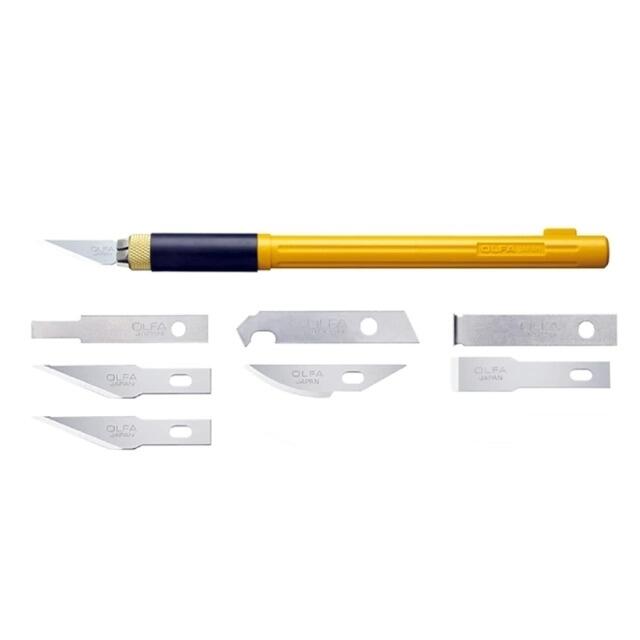 [熱血模型] OLFA AK-4/BP型 (157B) 超值包 筆刀 抗滑握把 (附7種刀片) | 露天市集 | 全台最大的網路購物市集