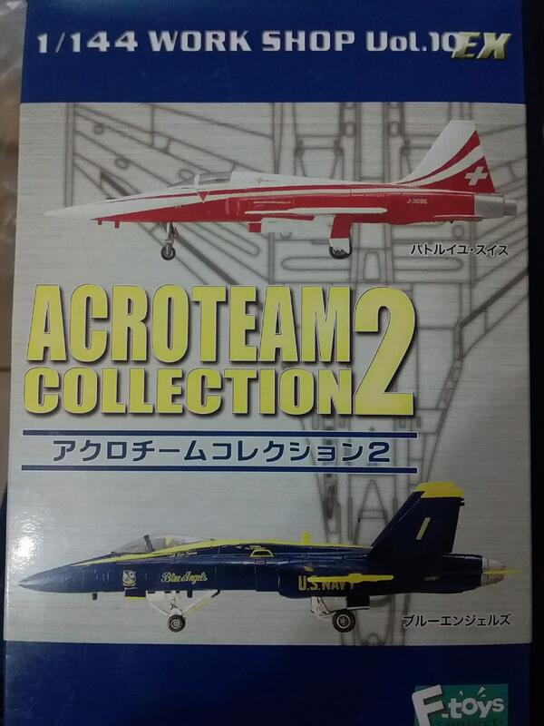 [144軍火庫]1/144 F-toys Acroteam Collection 2 F-18 | 露天市集 | 全台最大的網路購物市集
