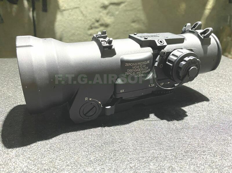 (QOO) 現貨 1.5-6X 火車頭 風格 SOCOM Specter DR ELCAN GEN3 瞄準鏡 紅點 倍 | 露天市集 | 全台 ...