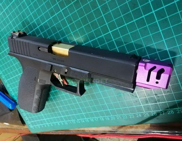 (QOO) 現貨 fashion defence SPARK 鋁合金 造型 抑制器 WE Glock 克拉克 G17 | 露天市集 | 全台最 ...